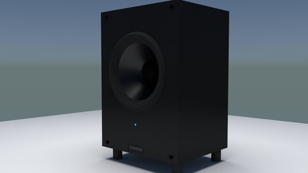 Free 3D Subwoofer Models | TurboSquid
