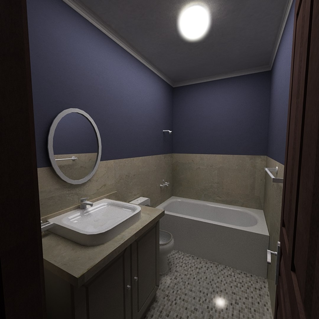 Downtown Building Interior 3d Max