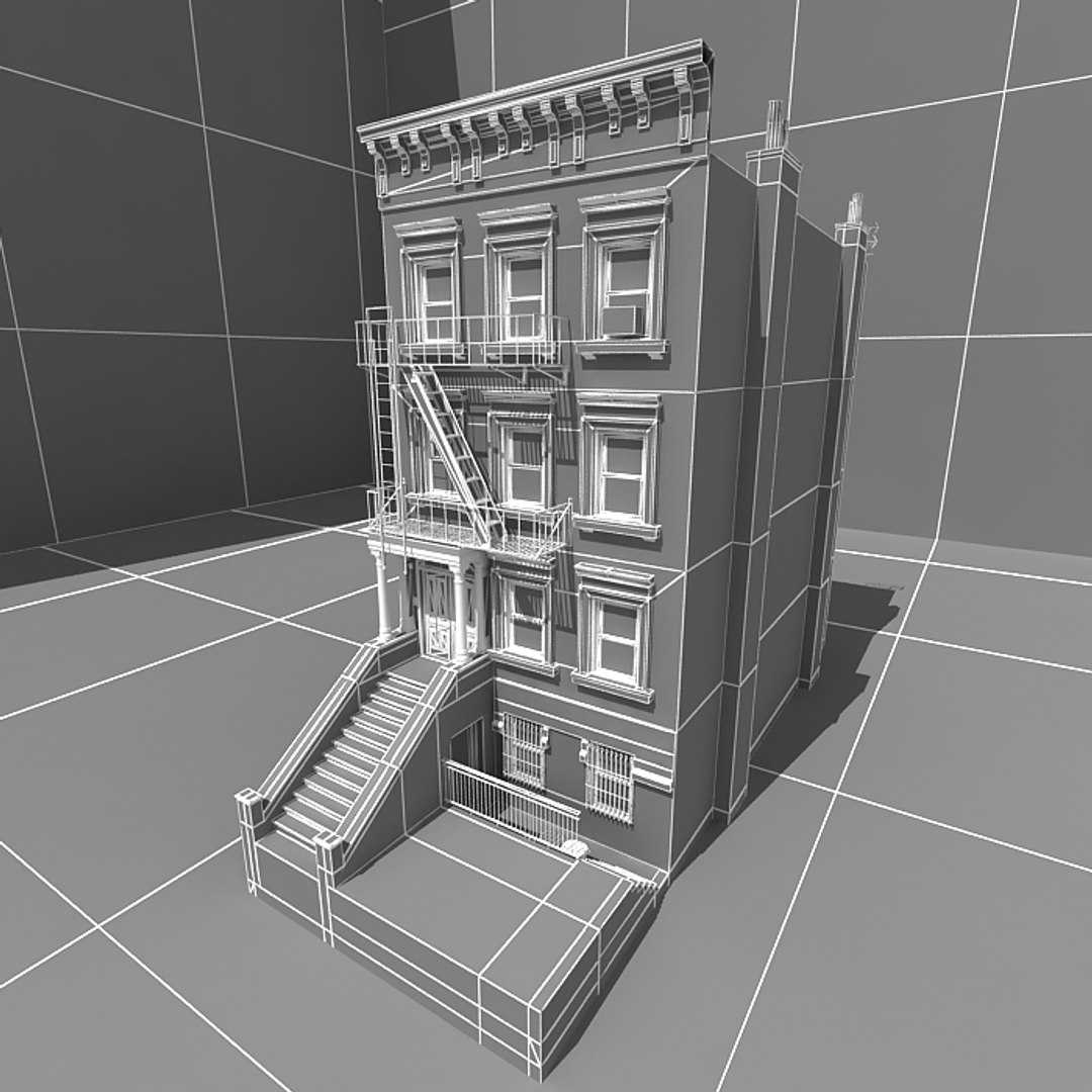 Downtown Building Interior 3d Max