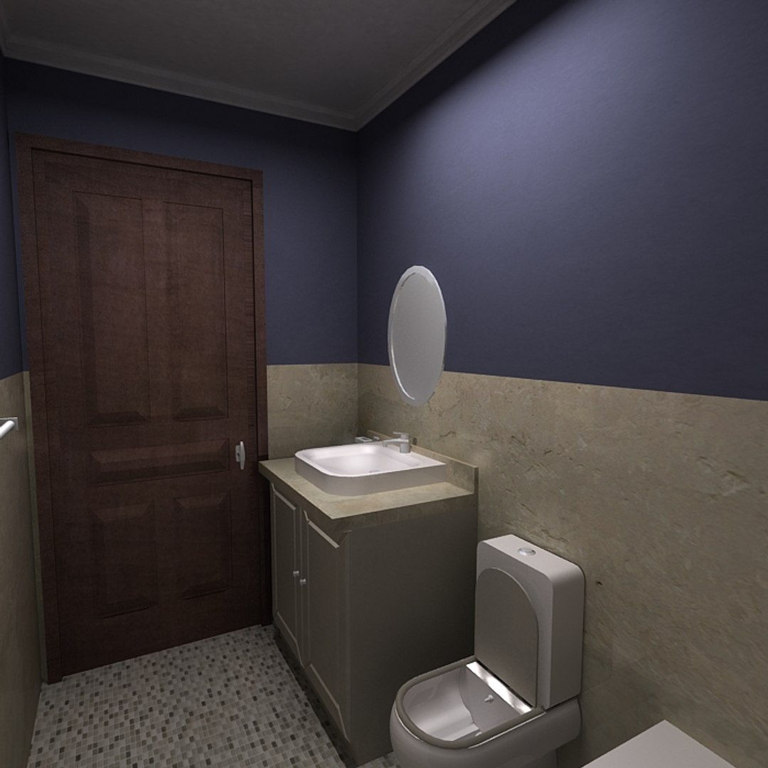 Downtown Building Interior 3d Max