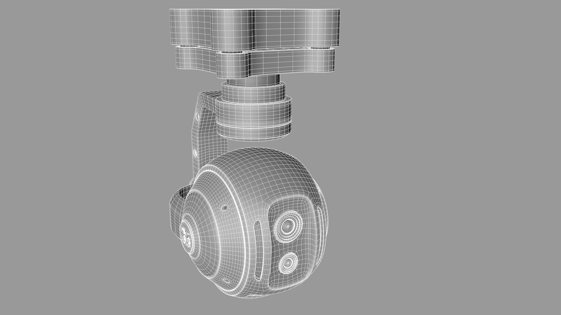 3D Gimbal Camera - TurboSquid 1794778