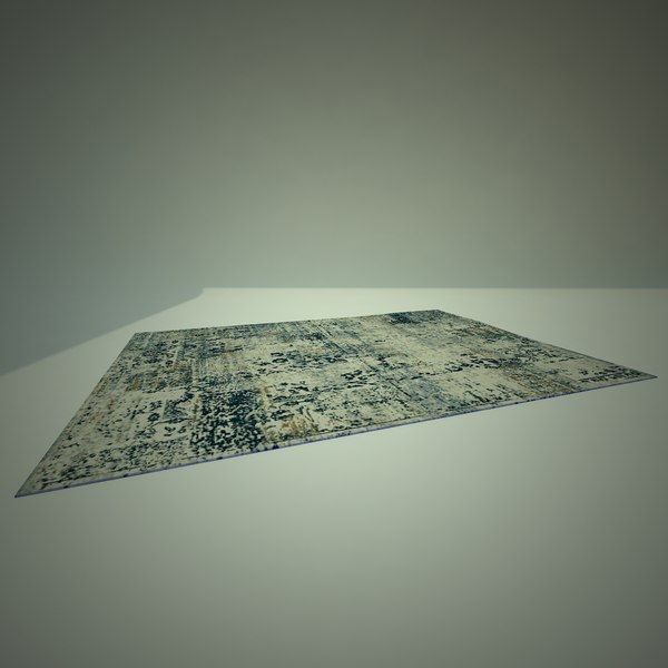 modelo 3d Alfombra rústica con dibujos - TurboSquid 1376355