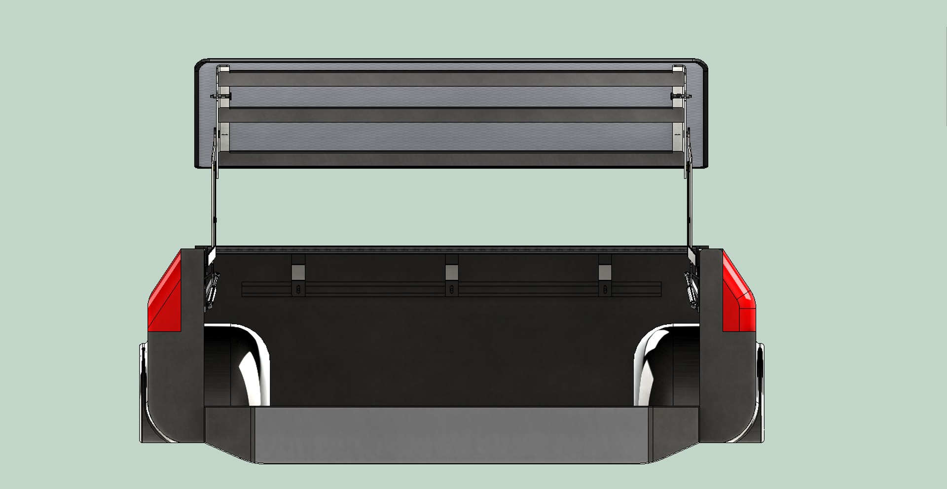 Ige Nissan Navara Rear Cover