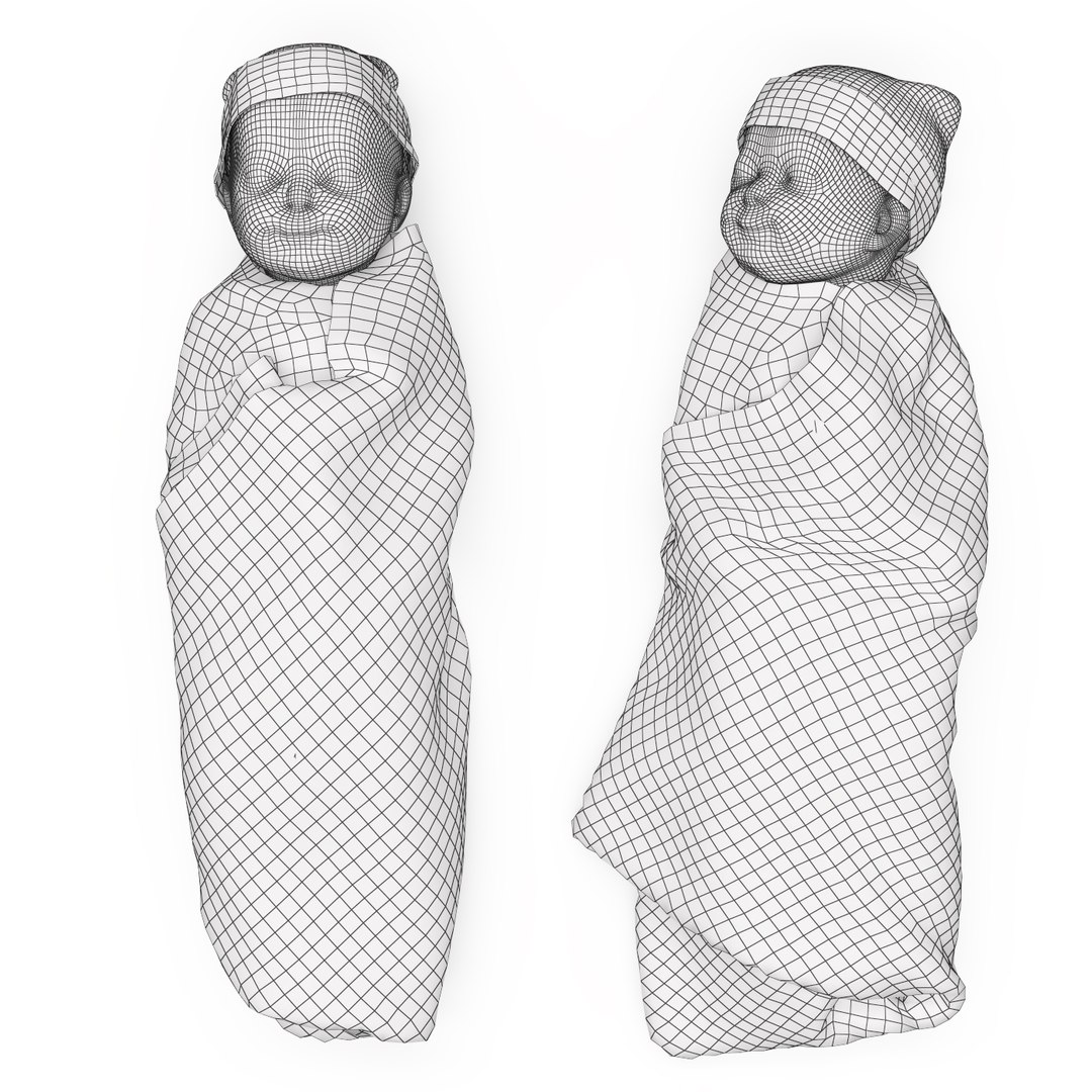 Baby 3D Model - TurboSquid 1434301