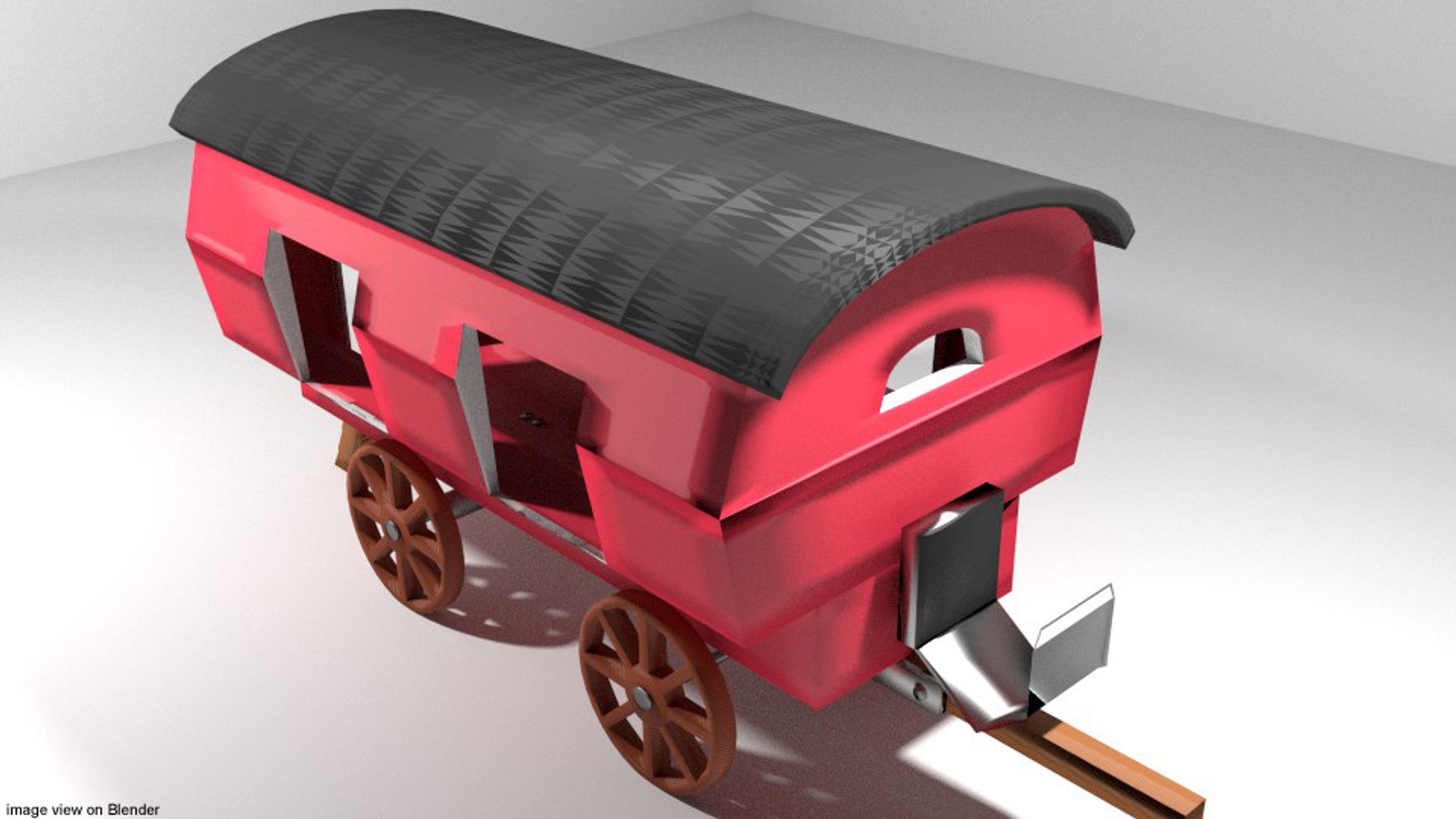 Romani Vardo Wagon 3D Model - TurboSquid 1218055