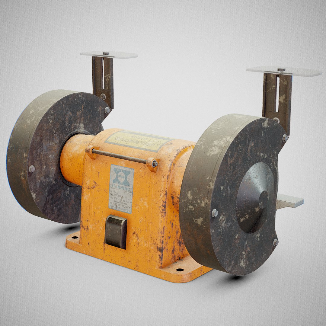 Hanning Bench Grinder - 3D Model - TurboSquid 1418414