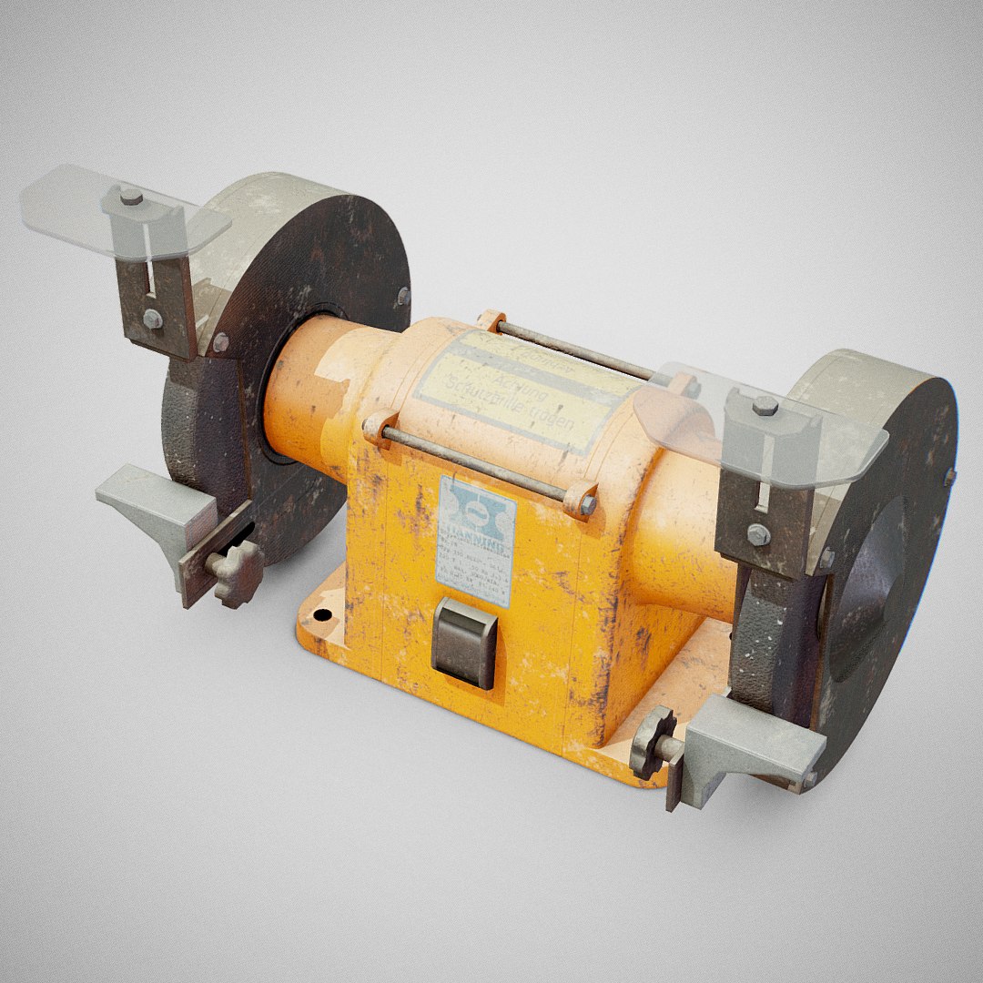 Hanning Bench Grinder - 3D Model - TurboSquid 1418414