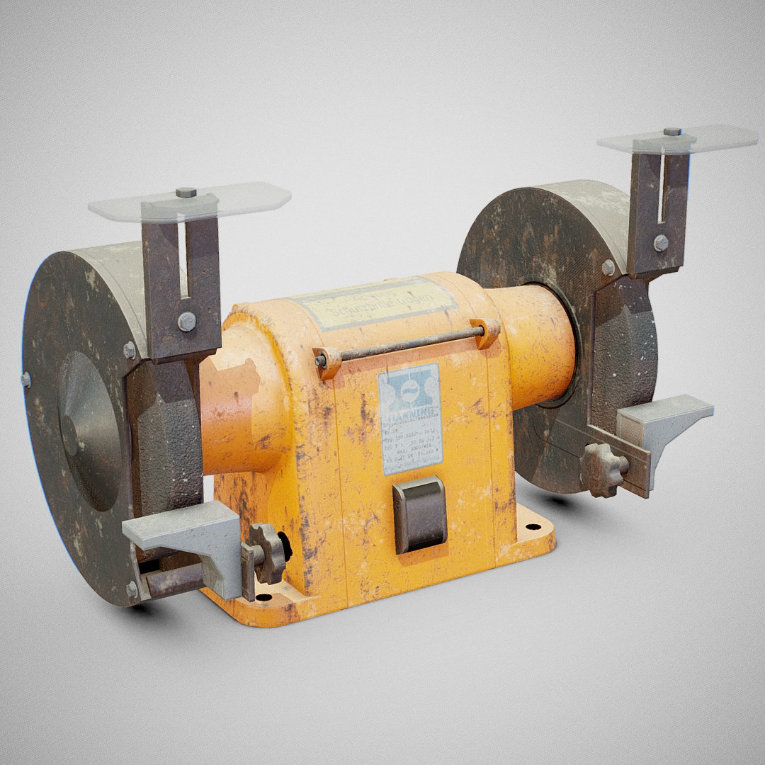Hanning Bench Grinder - 3D Model - TurboSquid 1418414