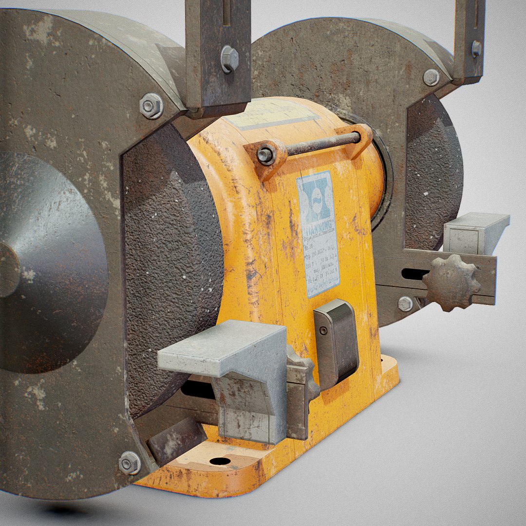 Hanning Bench Grinder - 3D Model - TurboSquid 1418414