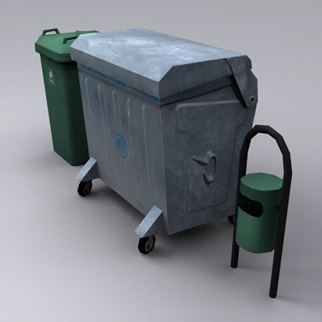 3d Model Trash
