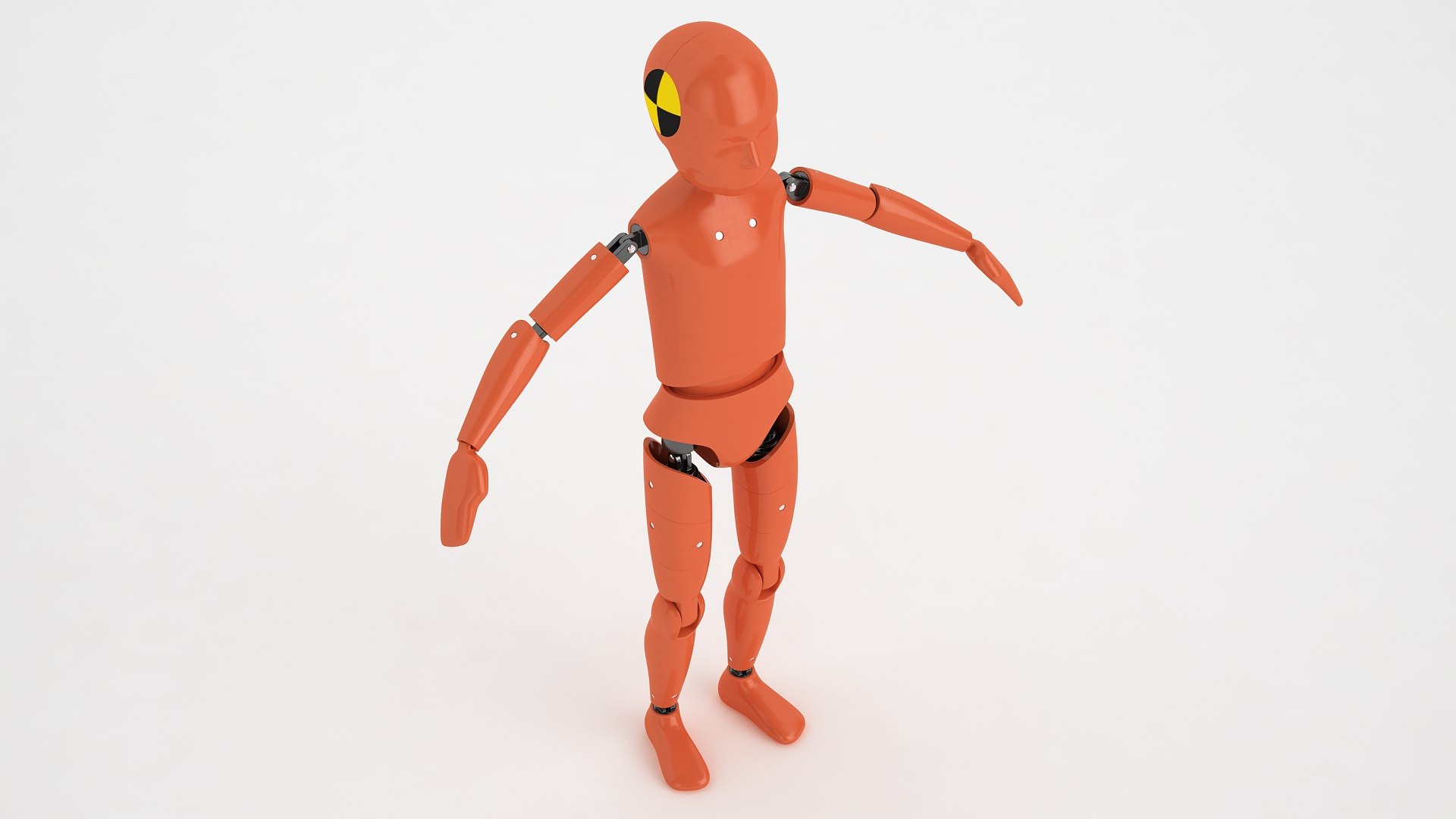 3D Child Car Crash Test Dummy 02 - TurboSquid 1916829