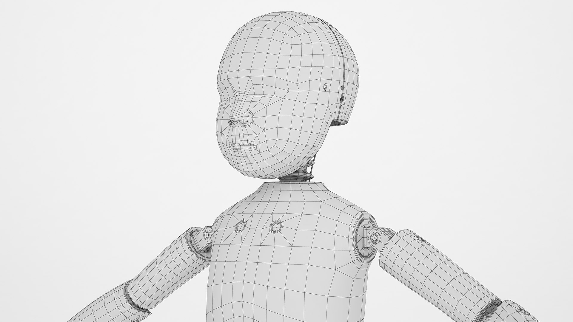 3D Child Car Crash Test Dummy 02 - TurboSquid 1916829