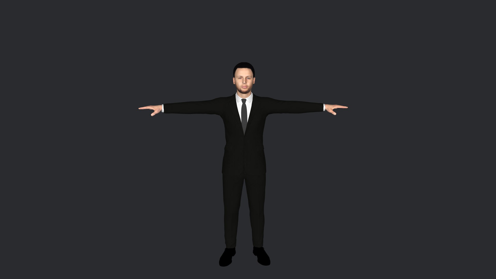 Stephen Curry Hyper Realistic Full Body Fully Rigged Character 3d Model