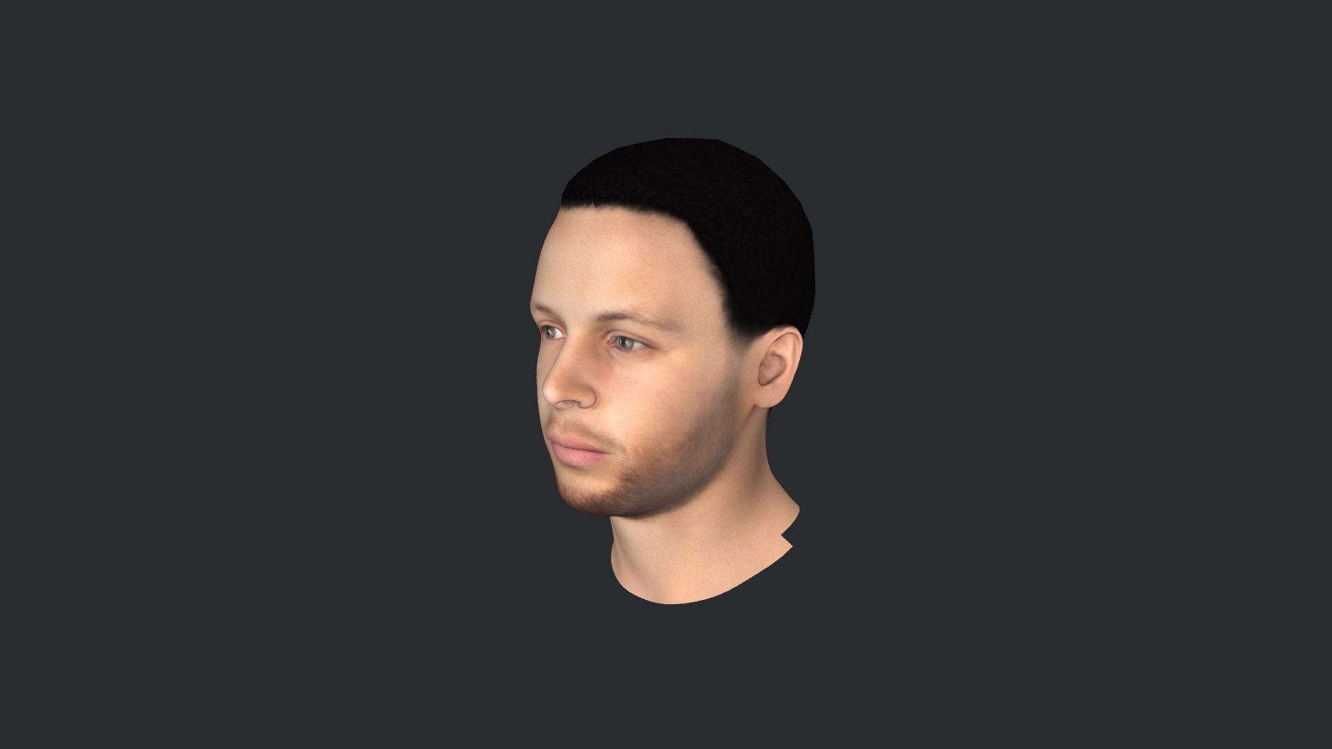 Stephen Curry Hyper Realistic Full Body Fully Rigged Character 3d Model