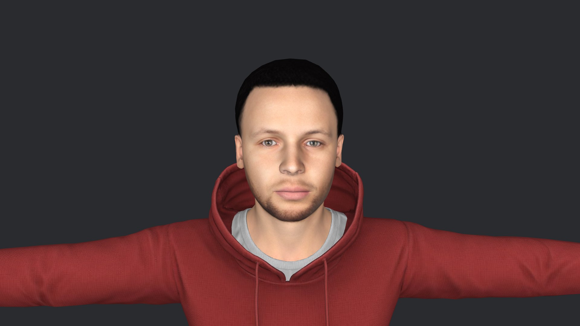 Stephen Curry Hyper Realistic Full Body Fully Rigged Character 3D Model ...