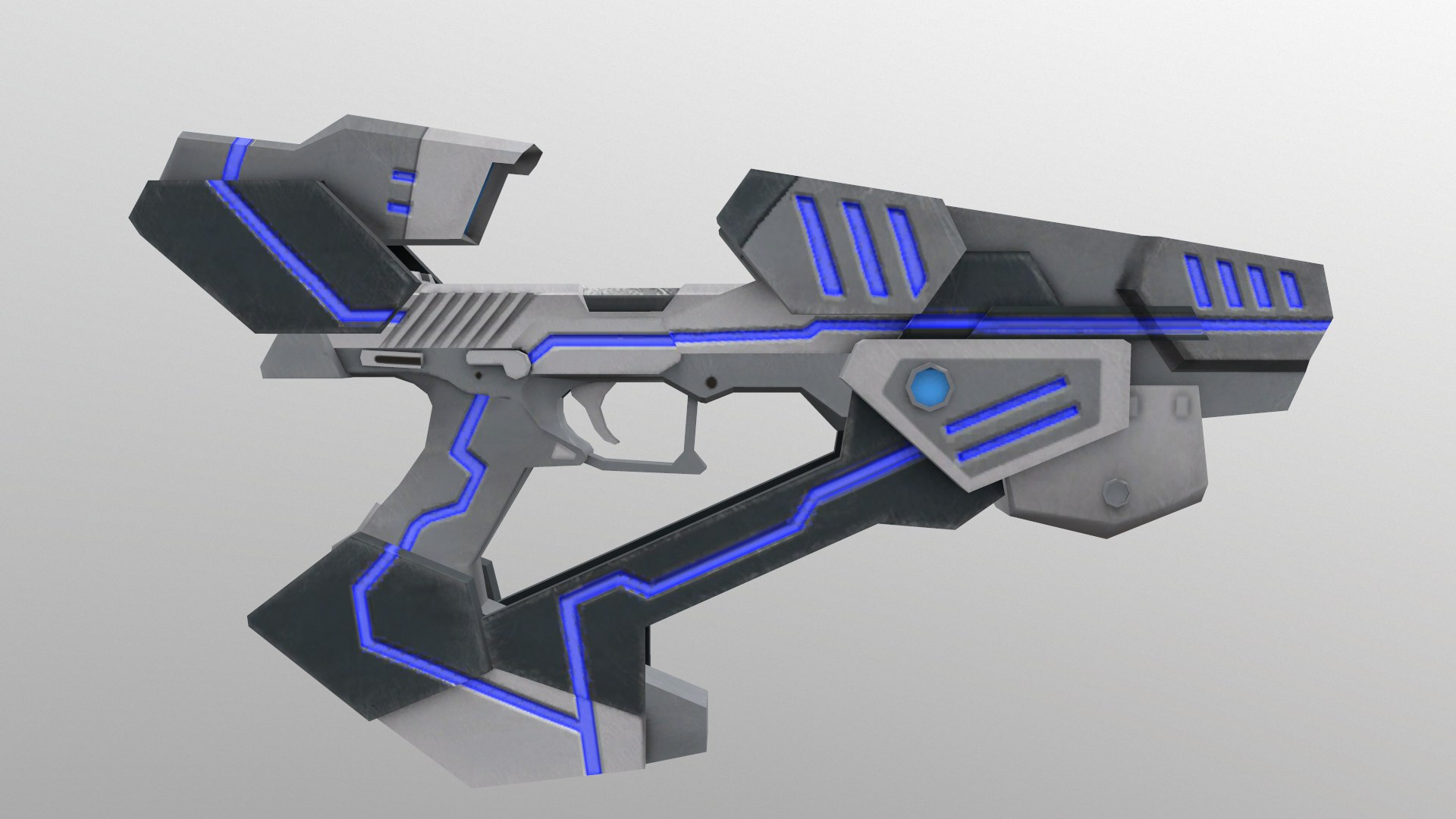 3D Hand Gun Level 4 Model - TurboSquid 2191307