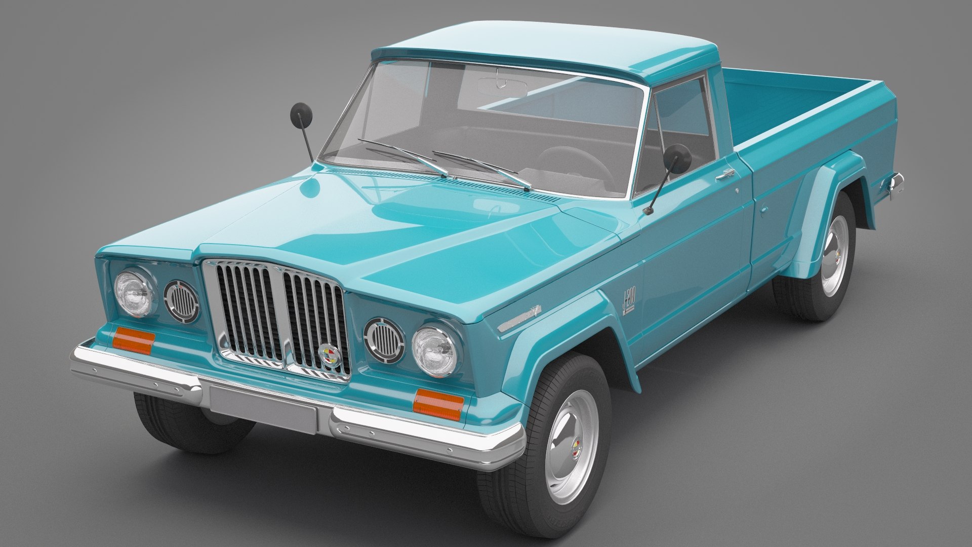 Jeep Gladiator Model - TurboSquid 2371117