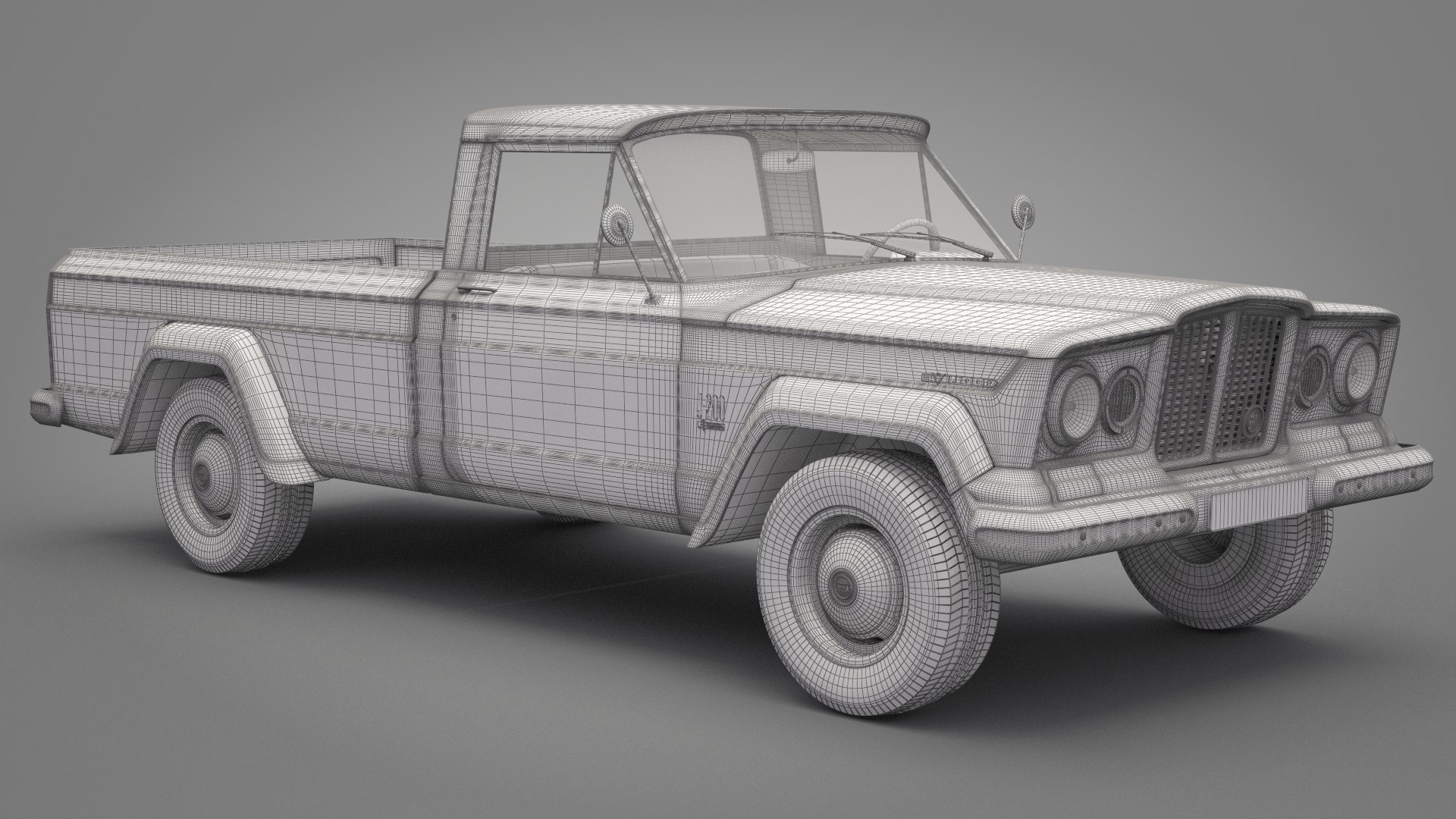 Jeep Gladiator Model - TurboSquid 2371117