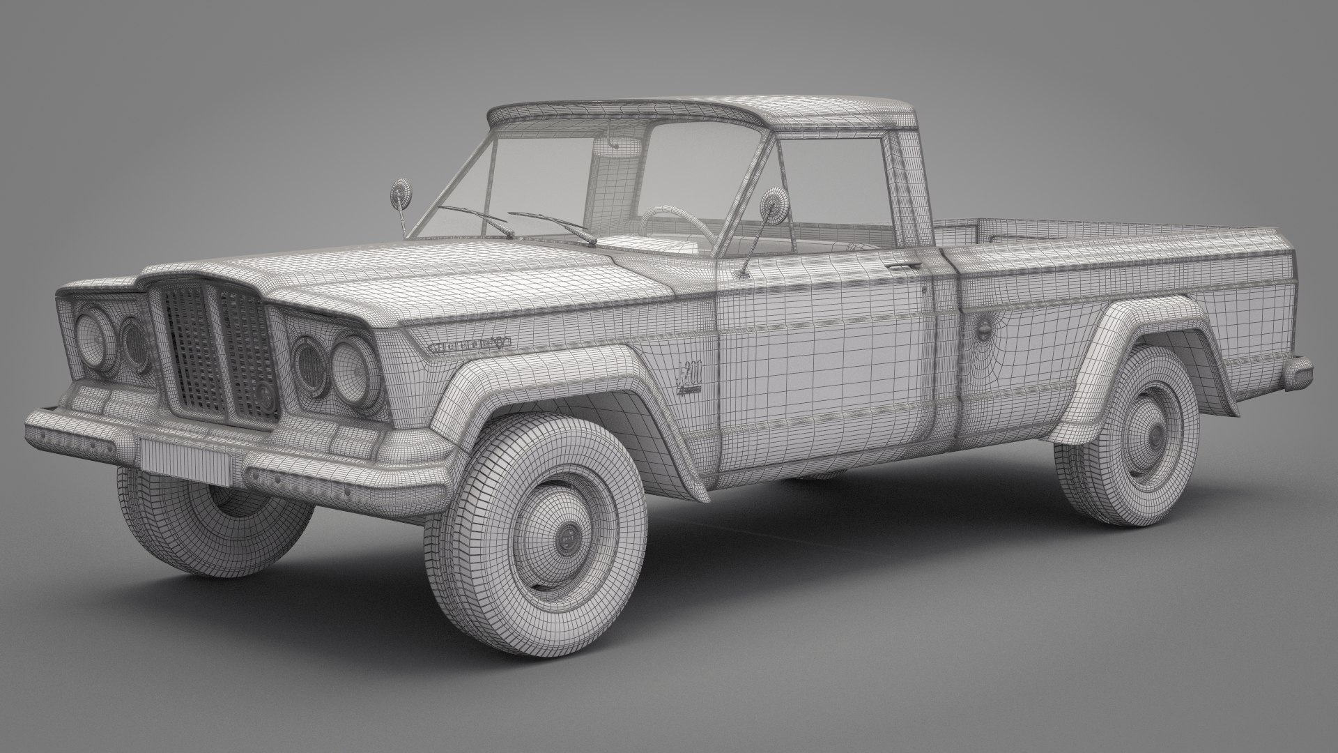 Jeep Gladiator Model - TurboSquid 2371117