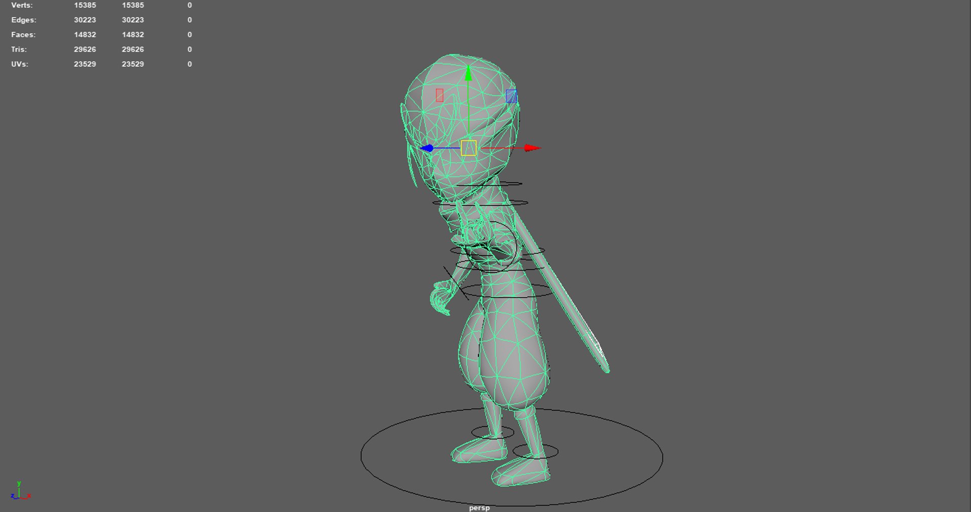 Ninja 3D Model - TurboSquid 1479694