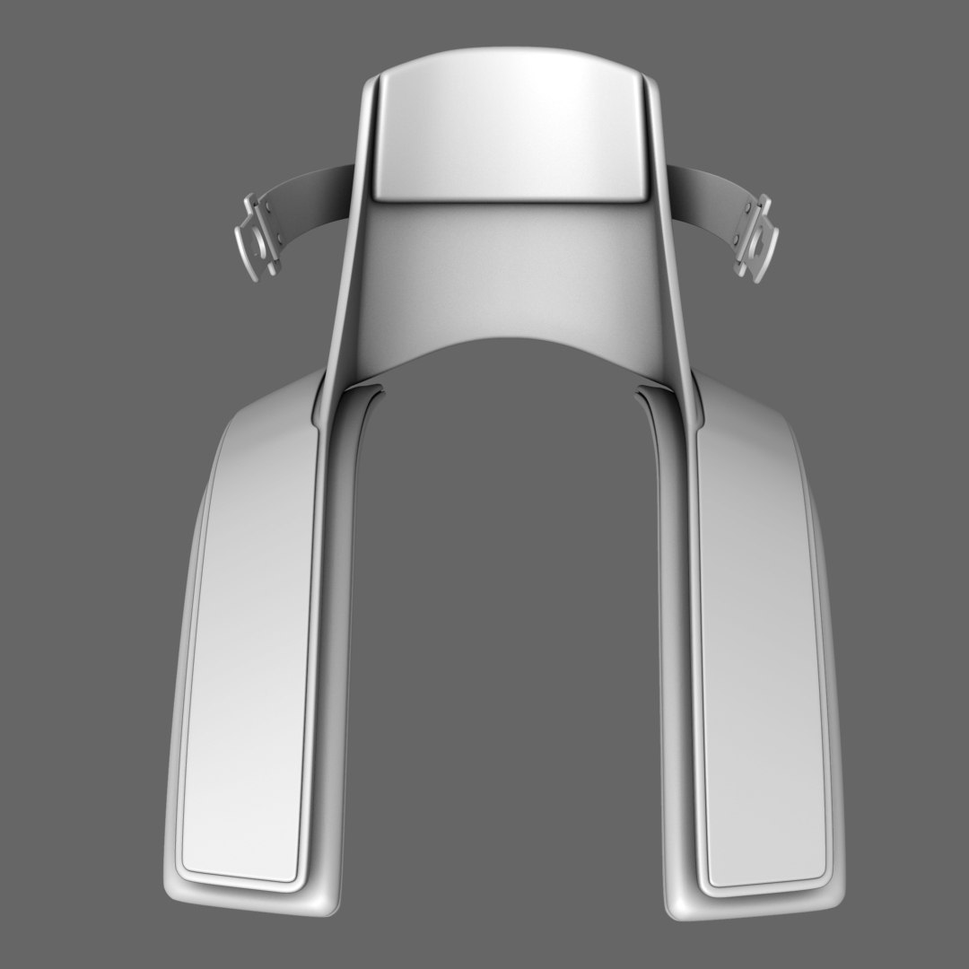 3d Model F1 Neck Protection