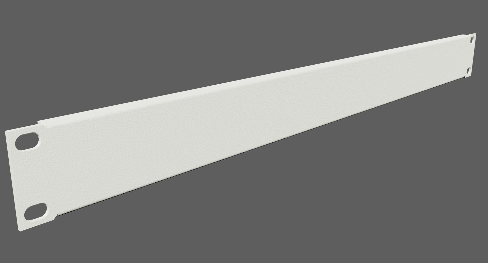 3D Model 19-inch Rack Mount Blank - TurboSquid 1297672