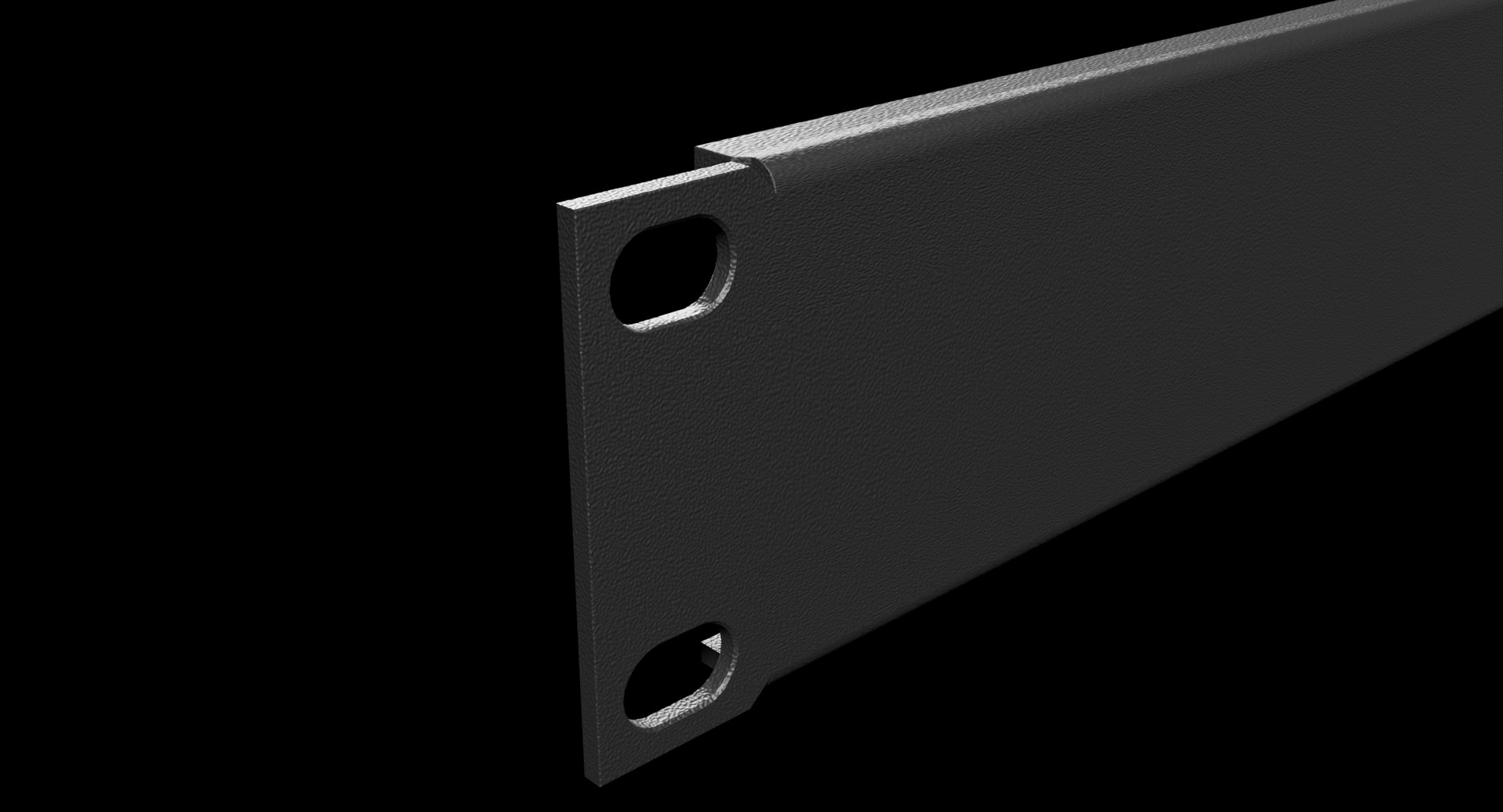 3D Model 19-inch Rack Mount Blank - TurboSquid 1297672