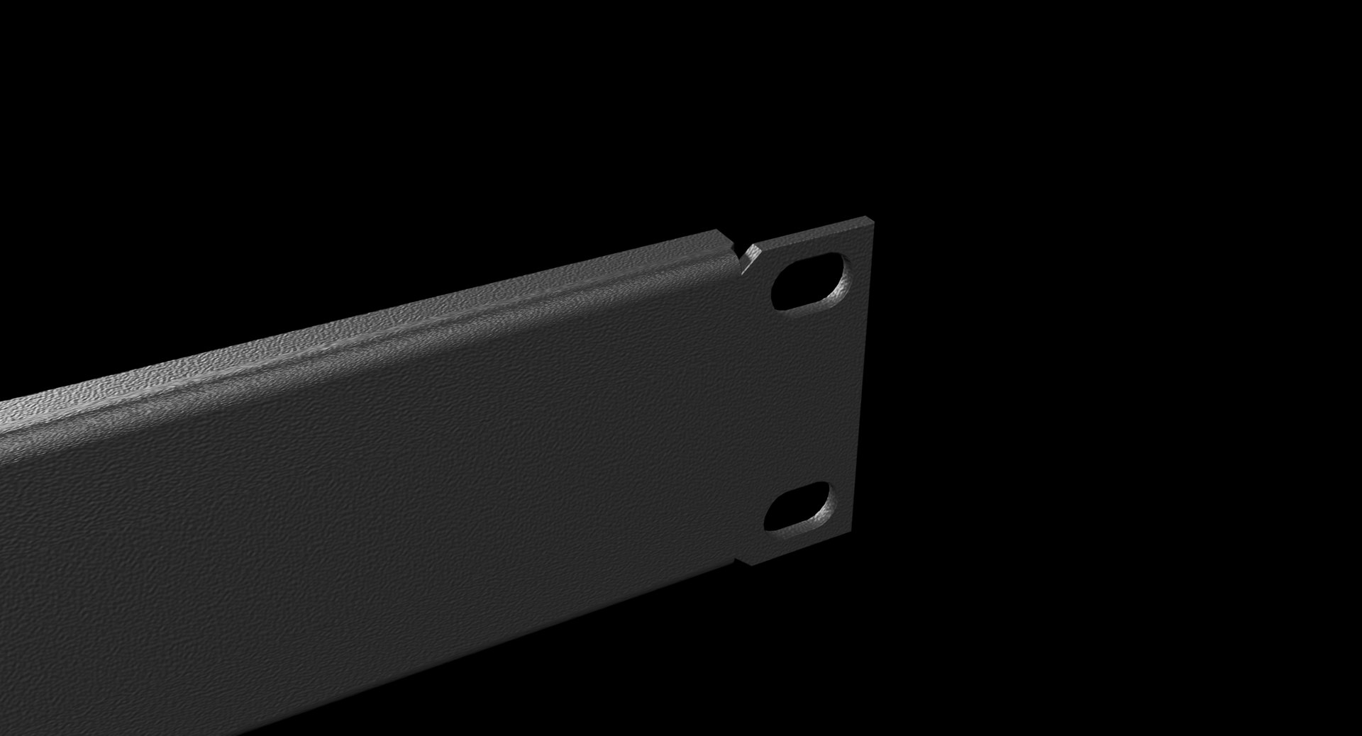 3D Model 19-inch Rack Mount Blank - TurboSquid 1297672