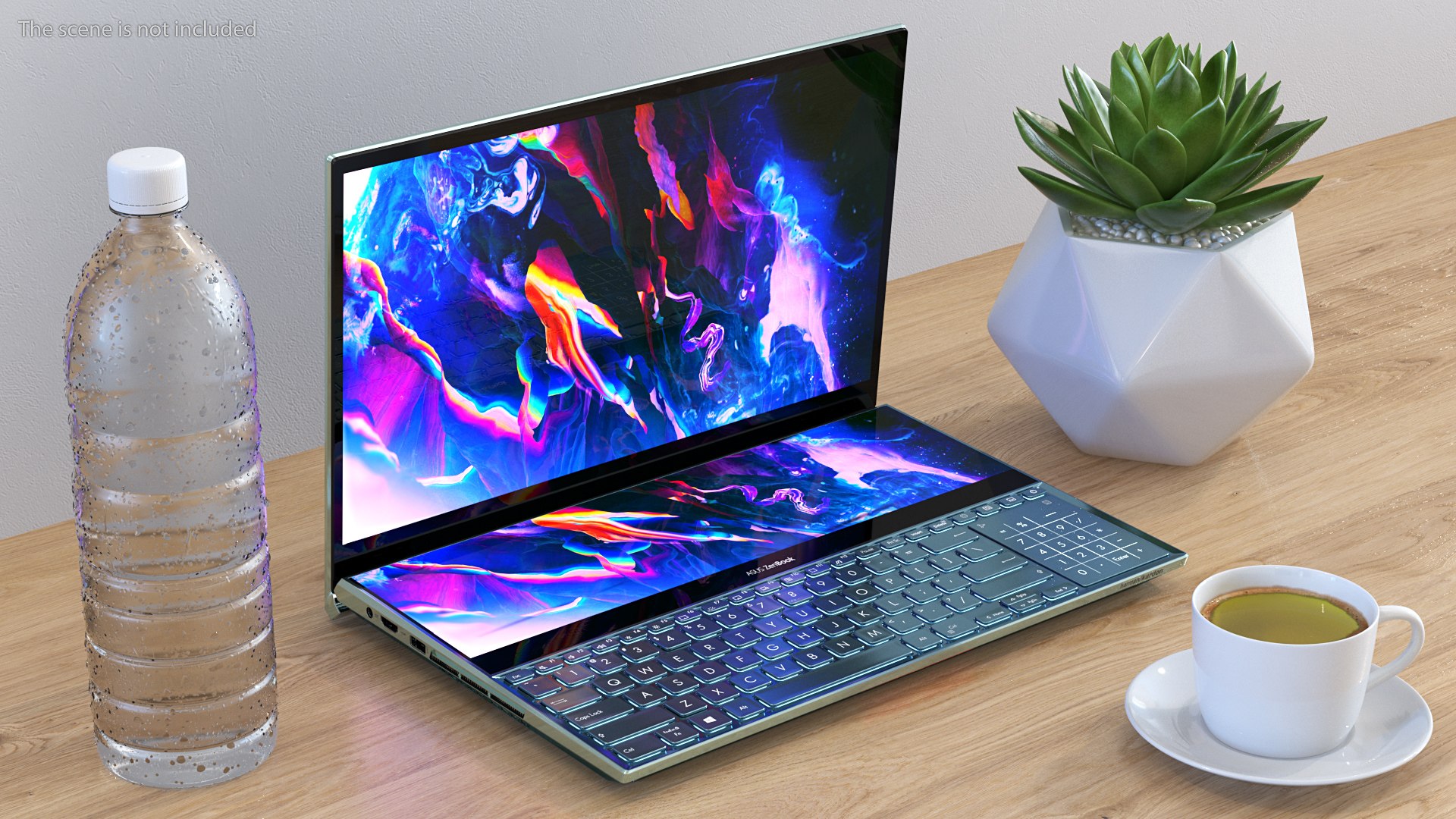 3D Asus Zenbook Pro Dual - TurboSquid 1661746