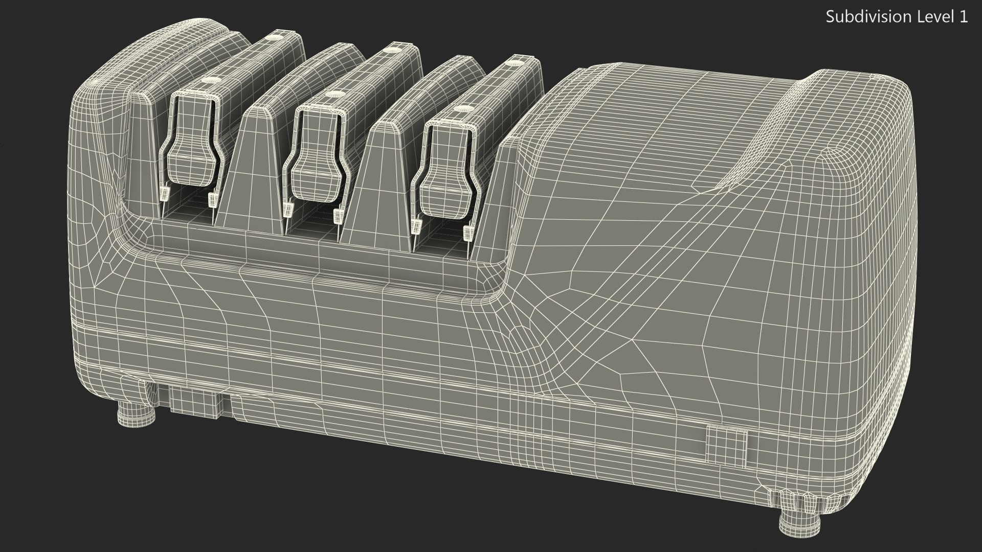 Electric knife sharpener sharp 3D model - TurboSquid 1645895