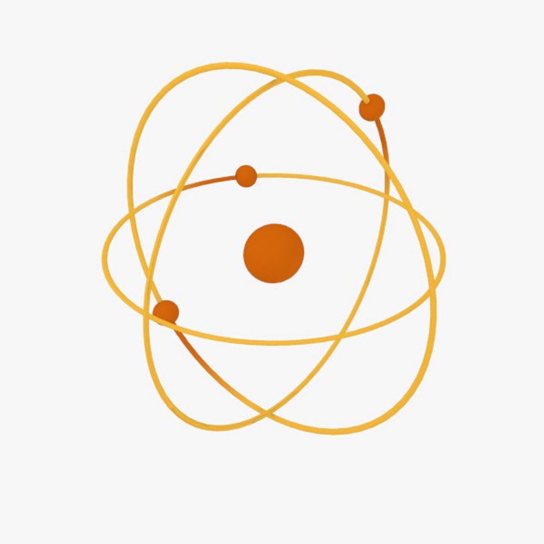 3d model of atom