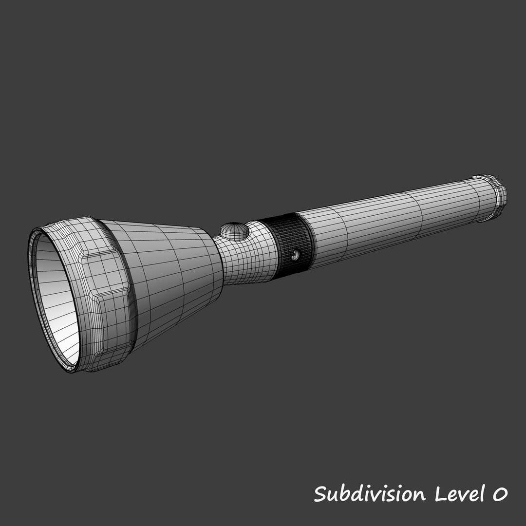 Free Fbx Model Leunex Flashlight