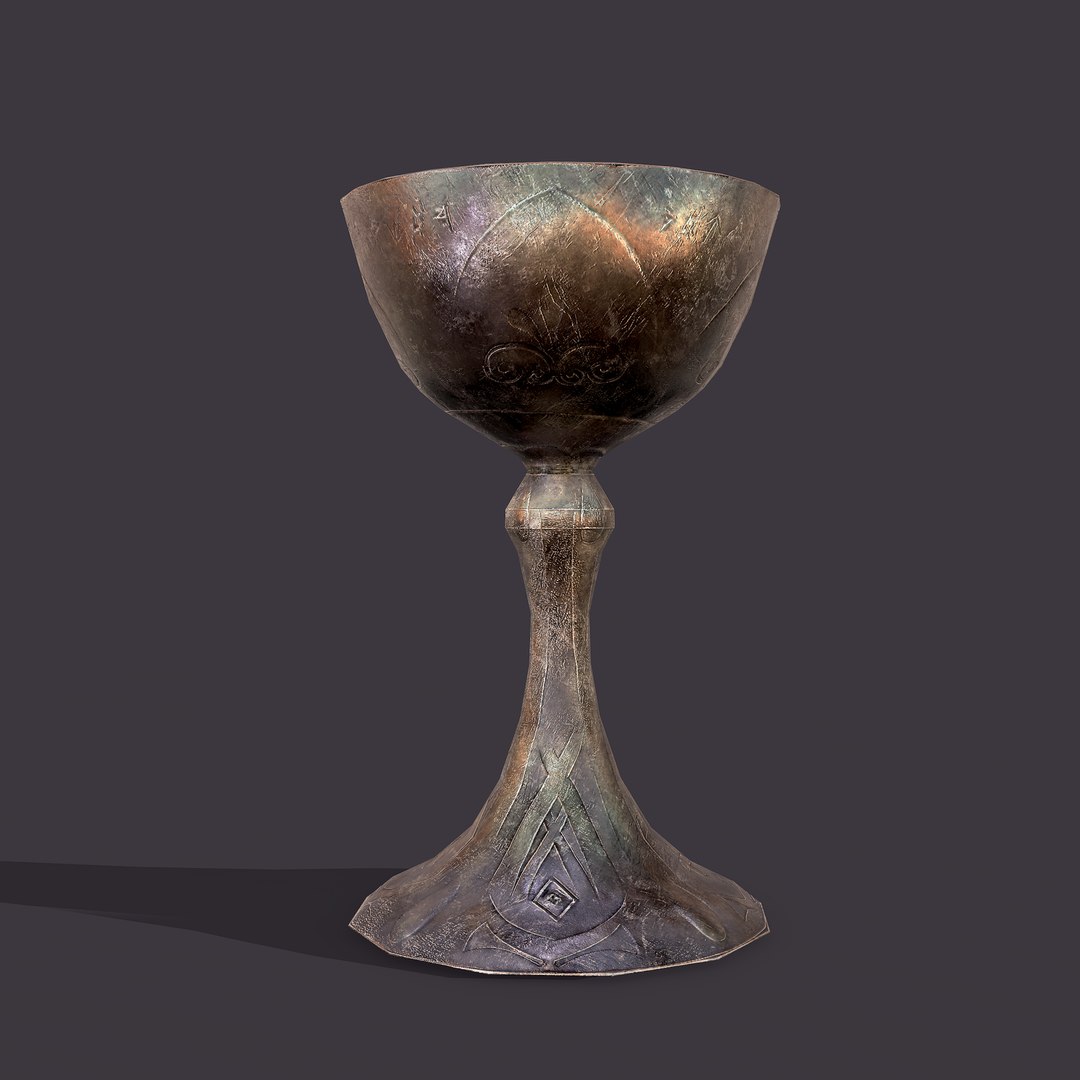 Goblet Medieval 3D - TurboSquid 1494011