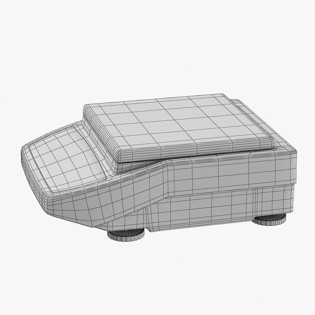 Digital Scales 3D Model - TurboSquid 1471444