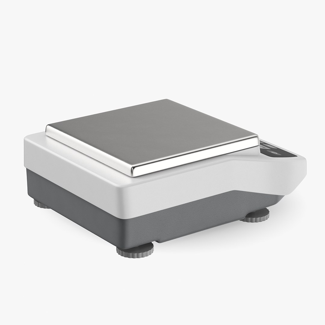 Digital Scales 3D Model - TurboSquid 1471444