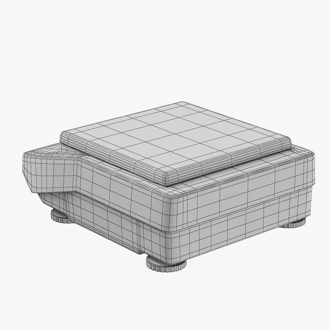 Digital Scales 3D Model - TurboSquid 1471444
