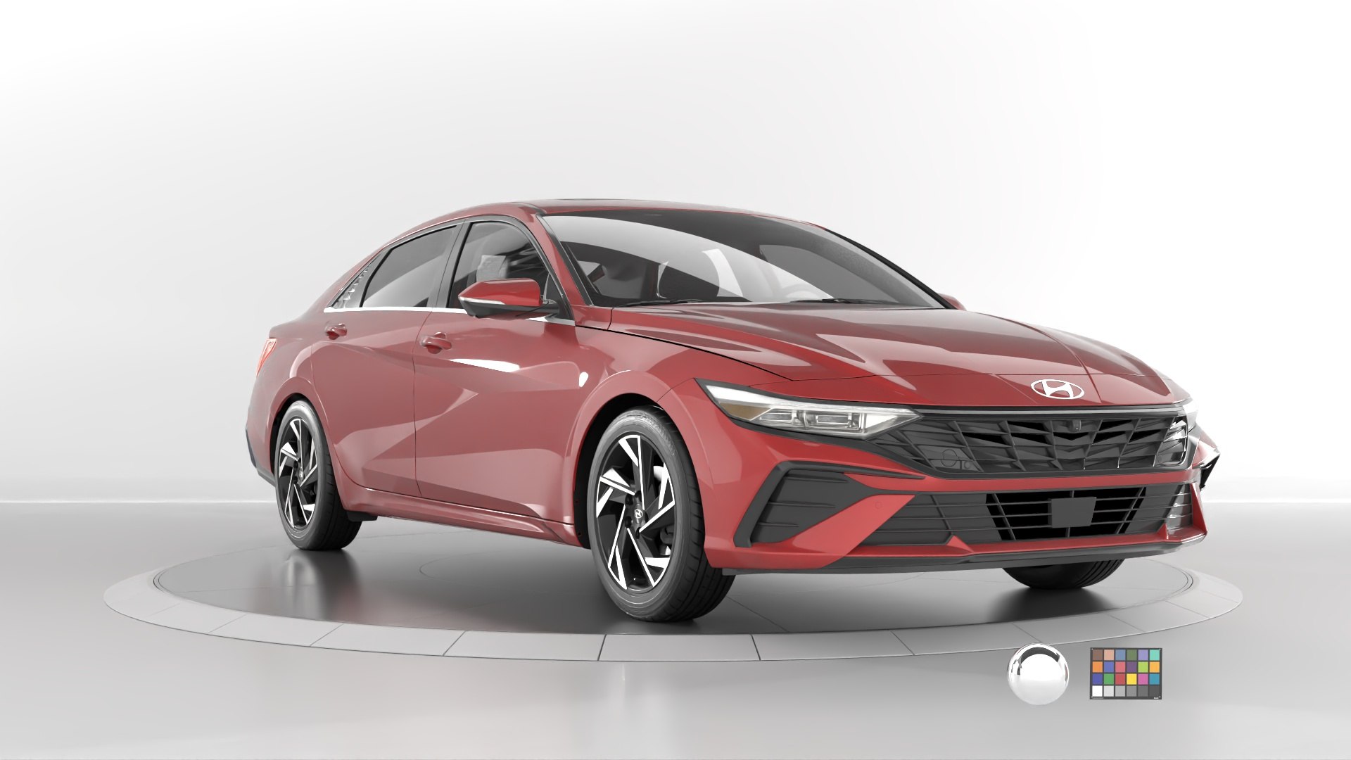 Elantra 2024 -Detailed-Vray-Redshift-Unreal-Render Ready 3D Model ...