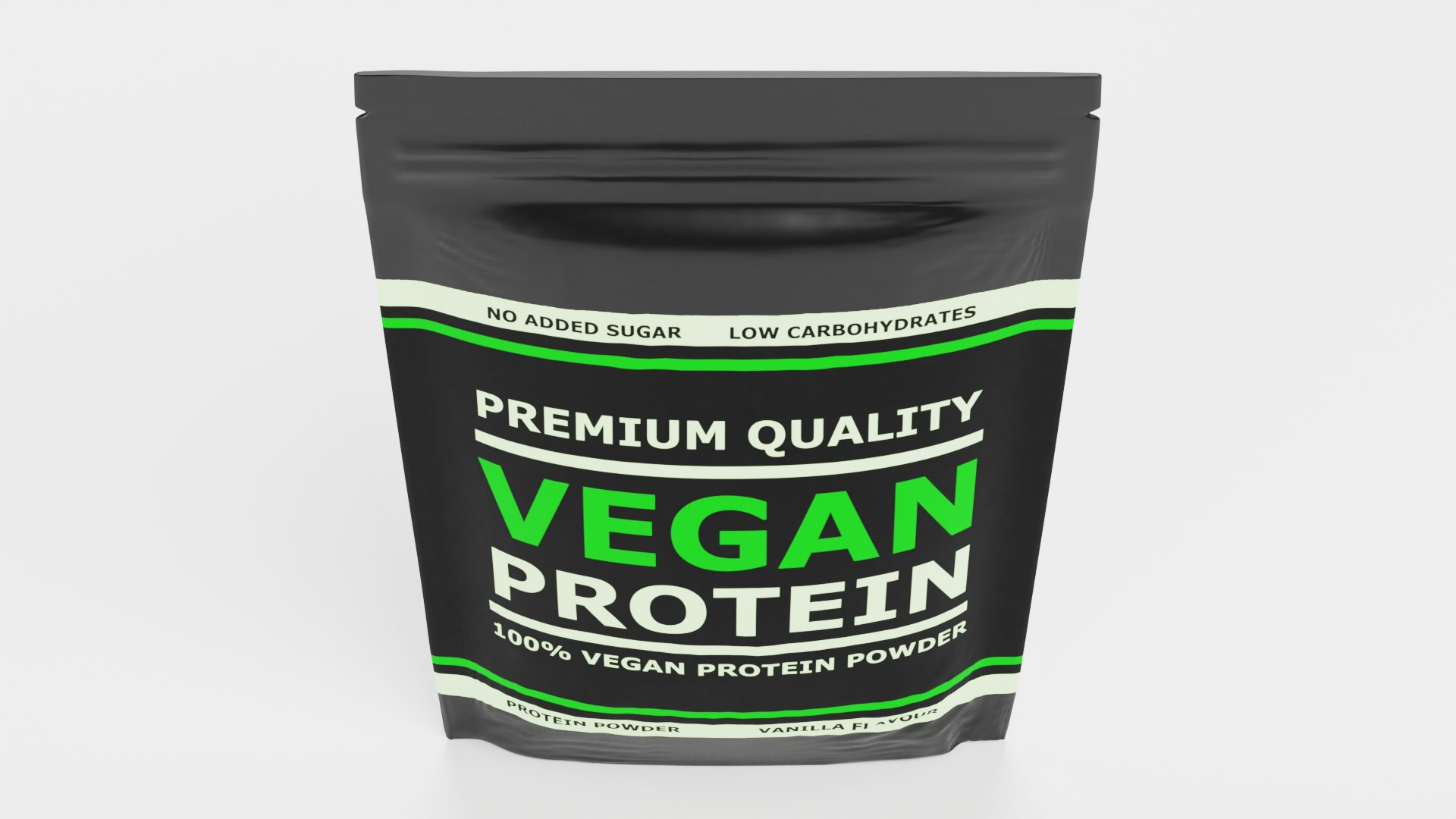 3D Vegan Protein Model - TurboSquid 2082143