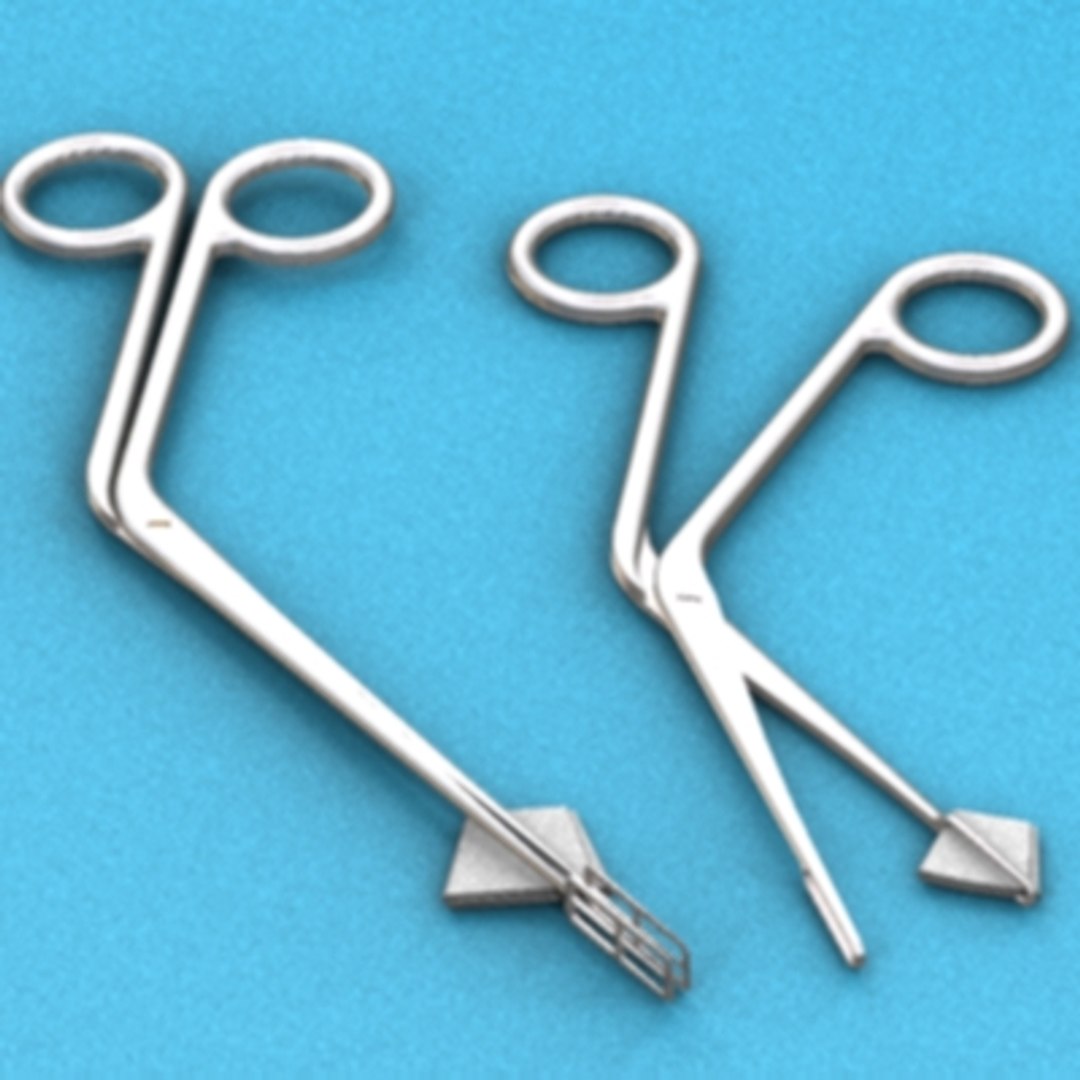 Dressing Forceps 3d Max
