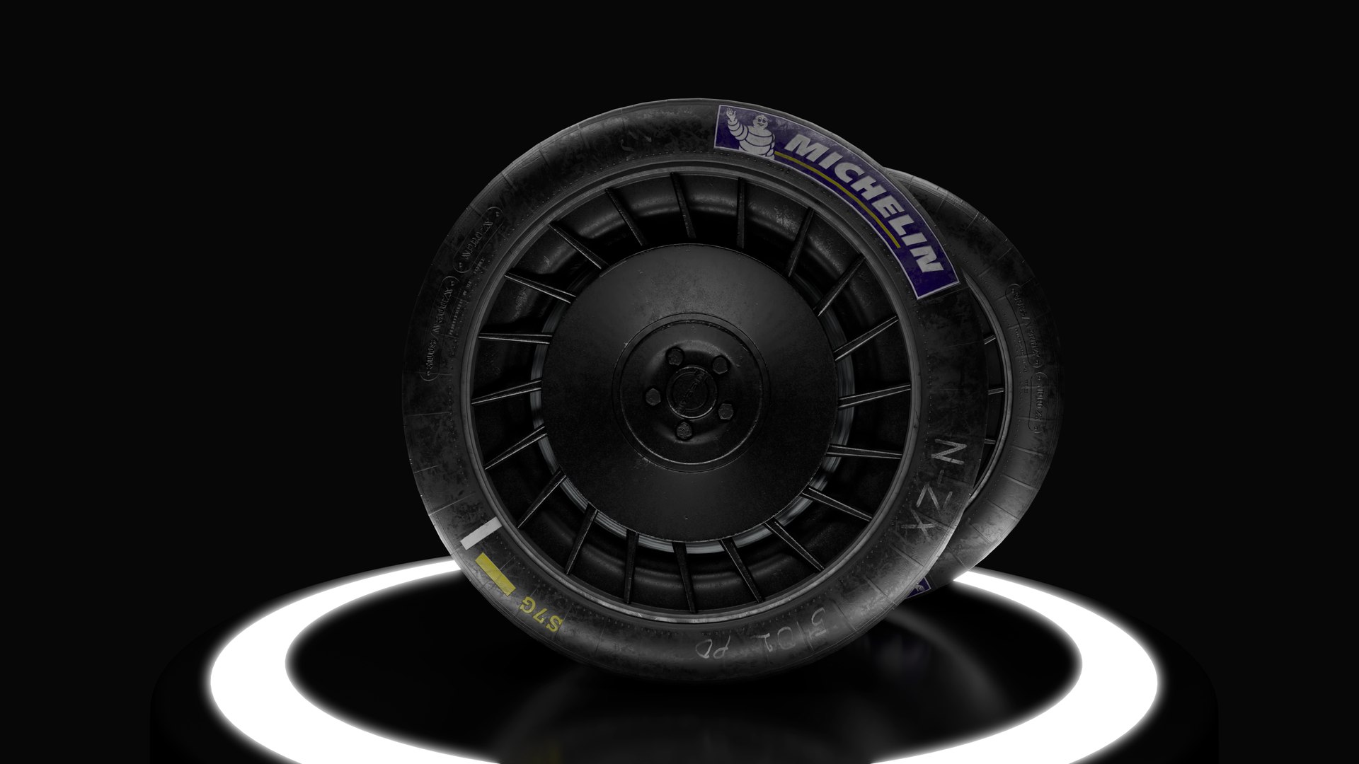 Sport Car Wheel Nissan 300zx Low-poly 3D - TurboSquid 1845028