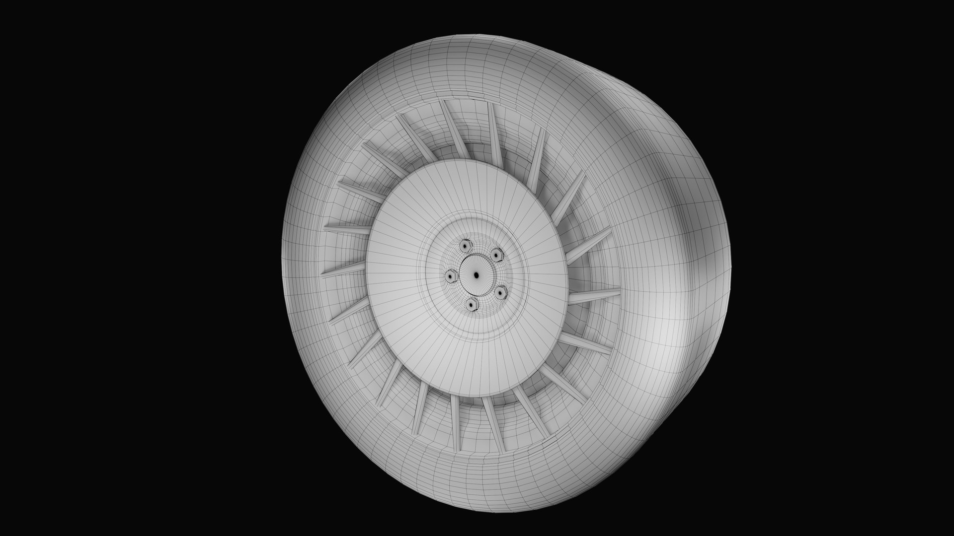 Sport Car Wheel Nissan 300zx Low-poly 3D - TurboSquid 1845028