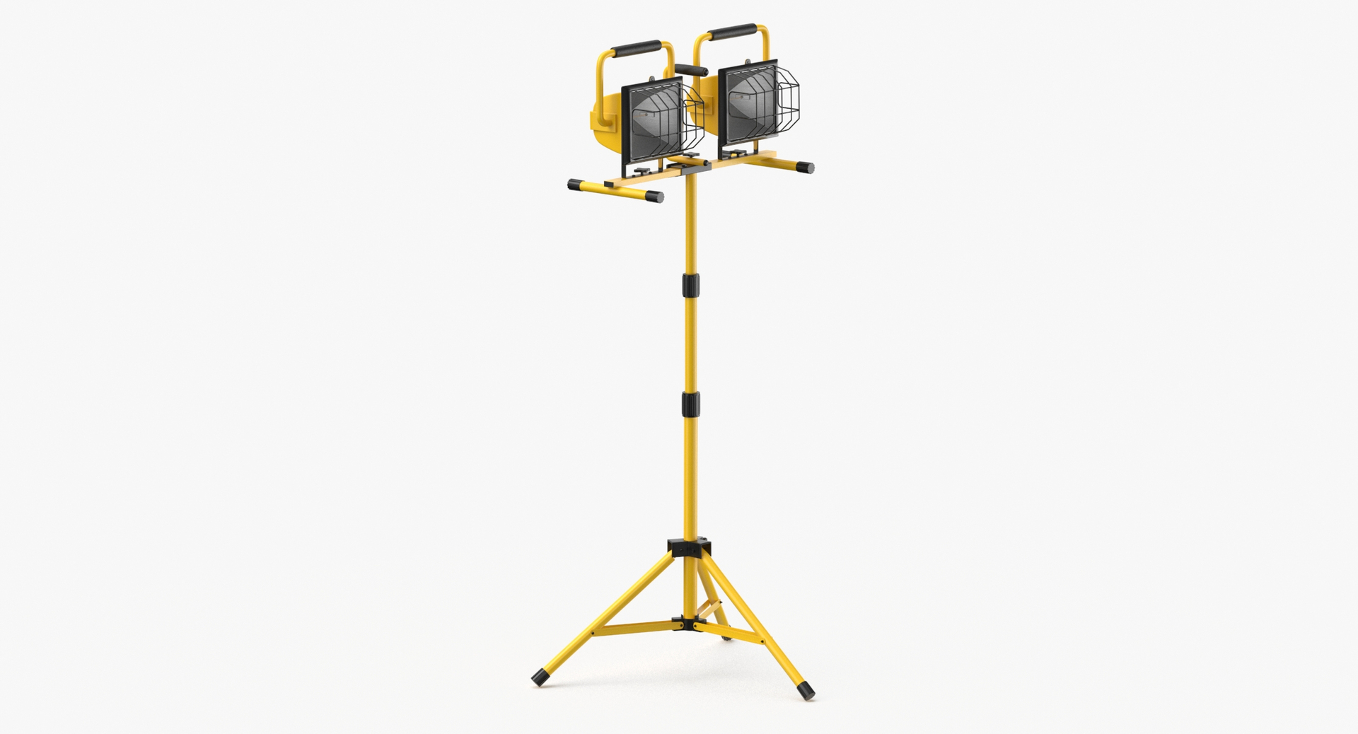 Mobile Construction Light Freestanding Clean And Dirty 3D - TurboSquid ...
