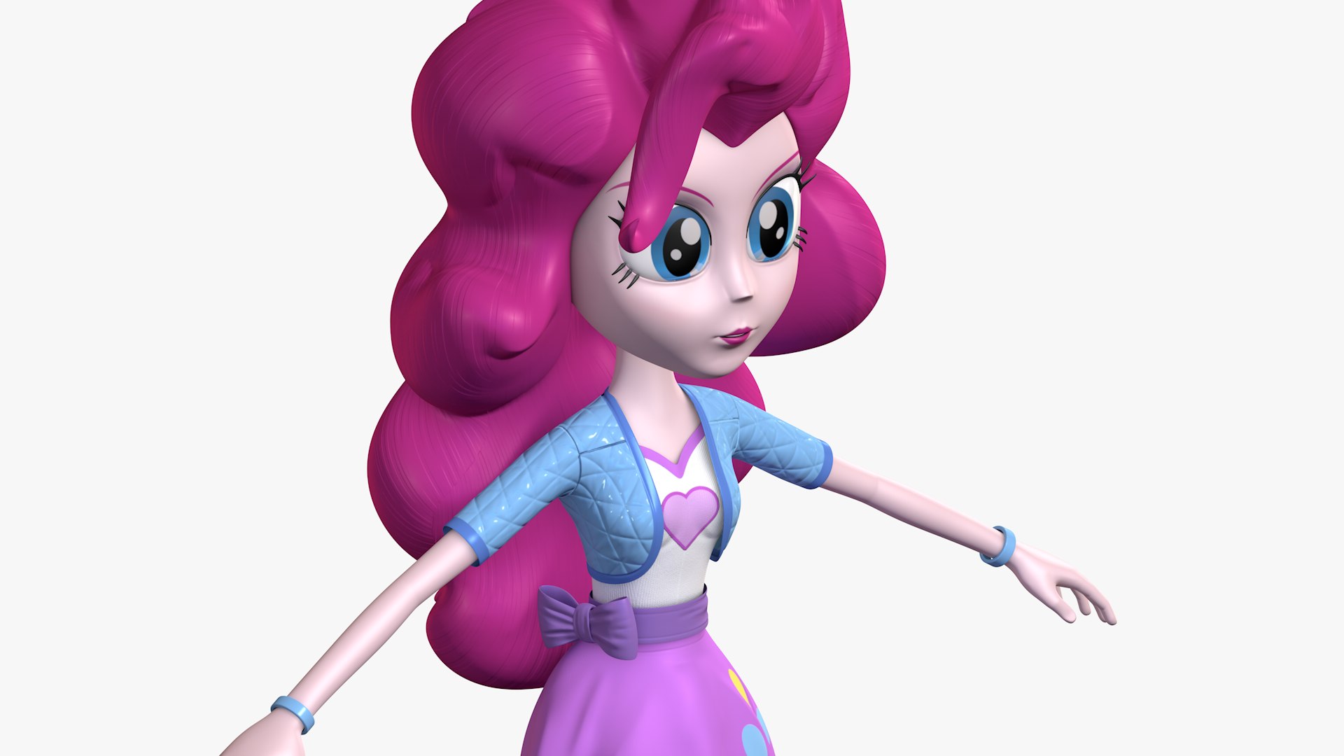Human Pinkie Pie Character Model - TurboSquid 1713933