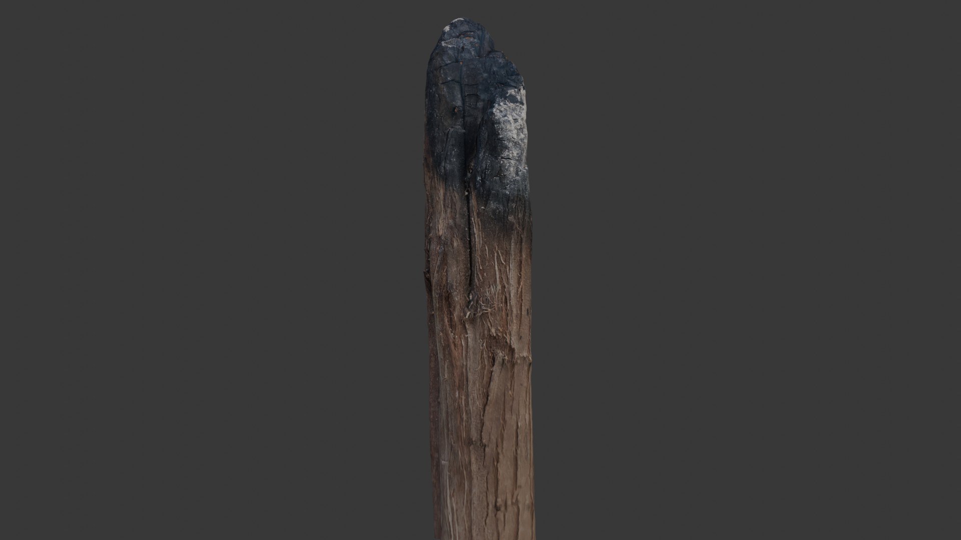 Realistic Burnt Wooden Poles 3D 3D - TurboSquid 2396199