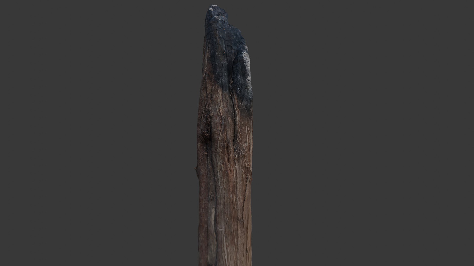 Realistic Burnt Wooden Poles 3D 3D - TurboSquid 2396199