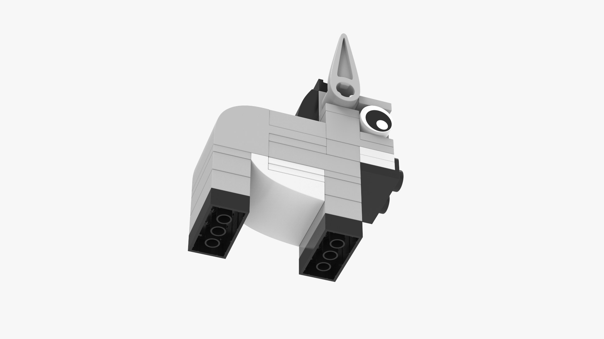 Lego Donkey Animal 3D - TurboSquid 1783802