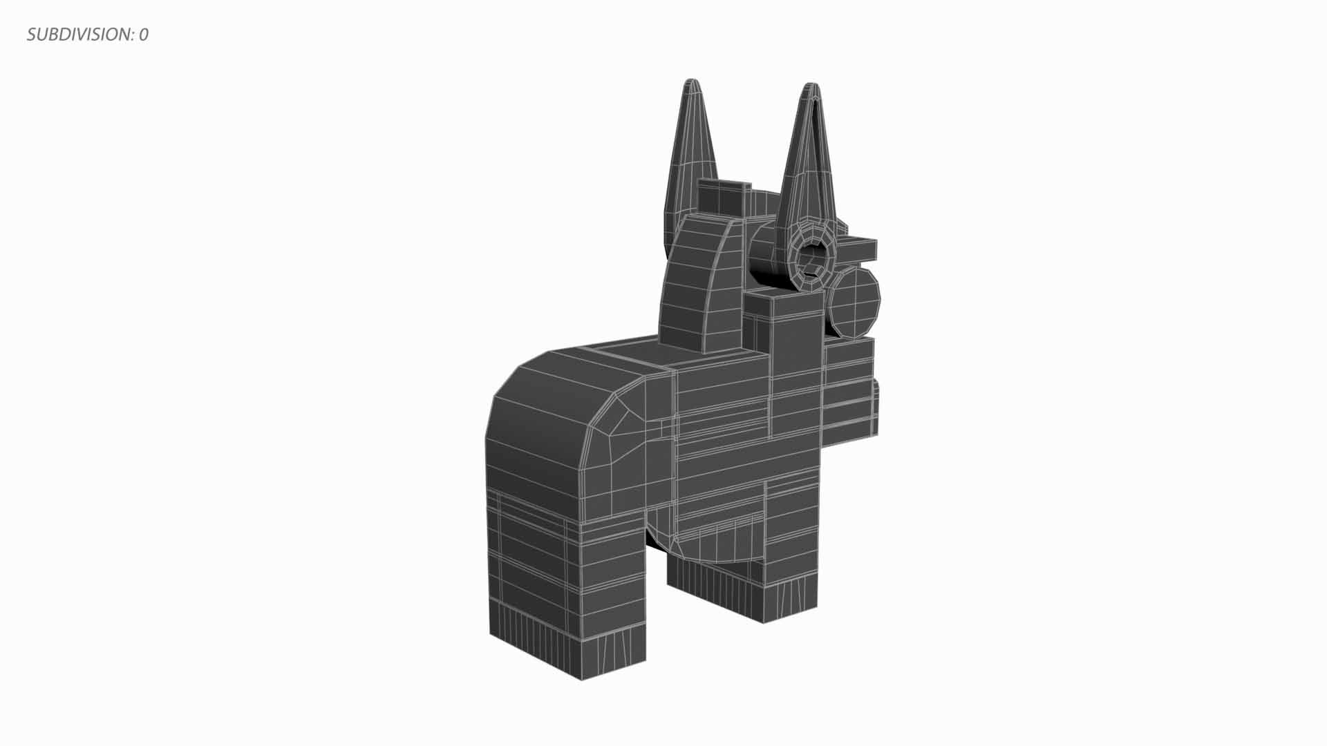 Lego Donkey Animal 3D - TurboSquid 1783802