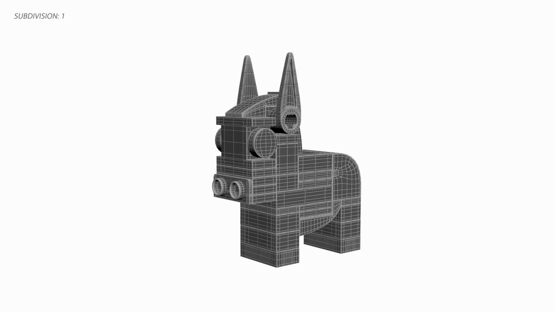 Lego Donkey Animal 3D - TurboSquid 1783802