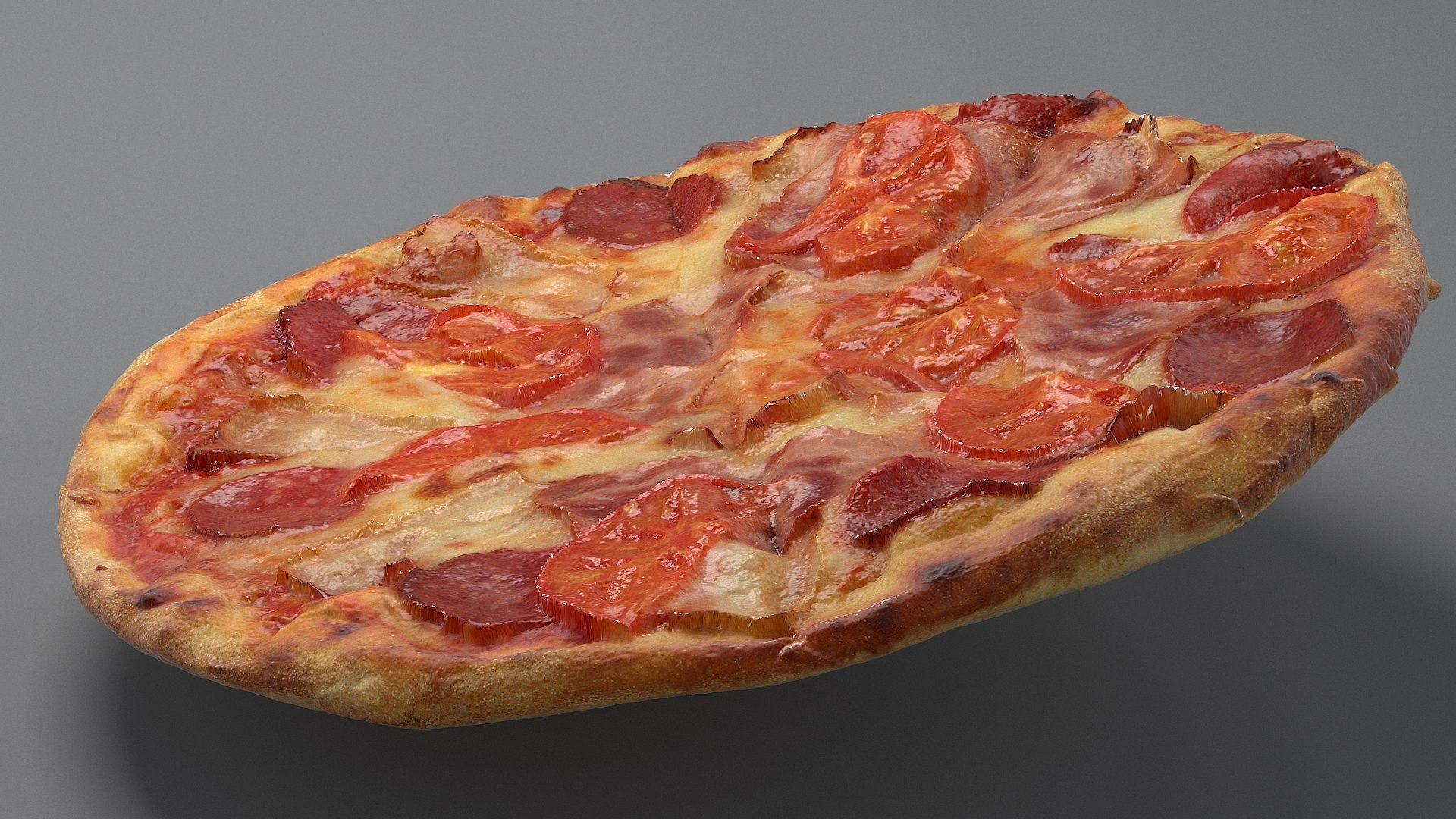 Realistic Pizza 3 3D model - TurboSquid 1803882
