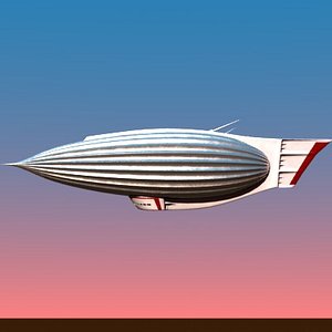 Low Poly Blimp 3D Models for Download | TurboSquid